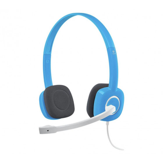 Logitech H150 Stereo Headset - Blue - Headphones & Earphones - Audio ...