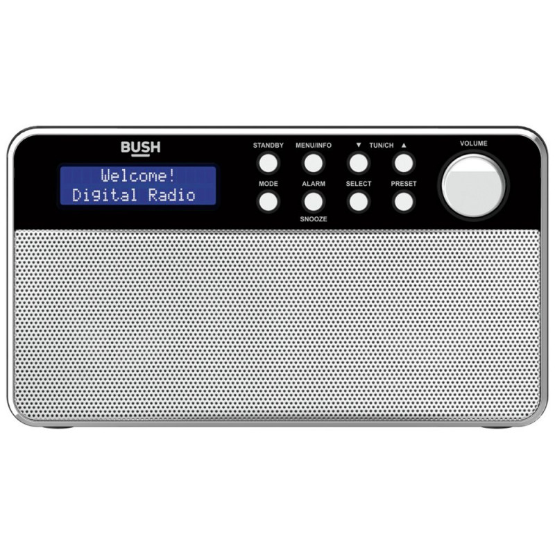 Bush Stereo DAB Radio - Black - DAB Digital Radios - Home Audio - Audio & Video | GMV Trade