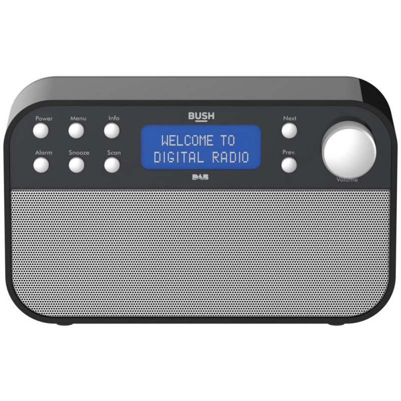 Bush DAB & FM Radio - Black - DAB Digital Radios - Home Audio - Audio & Video | GMV Trade