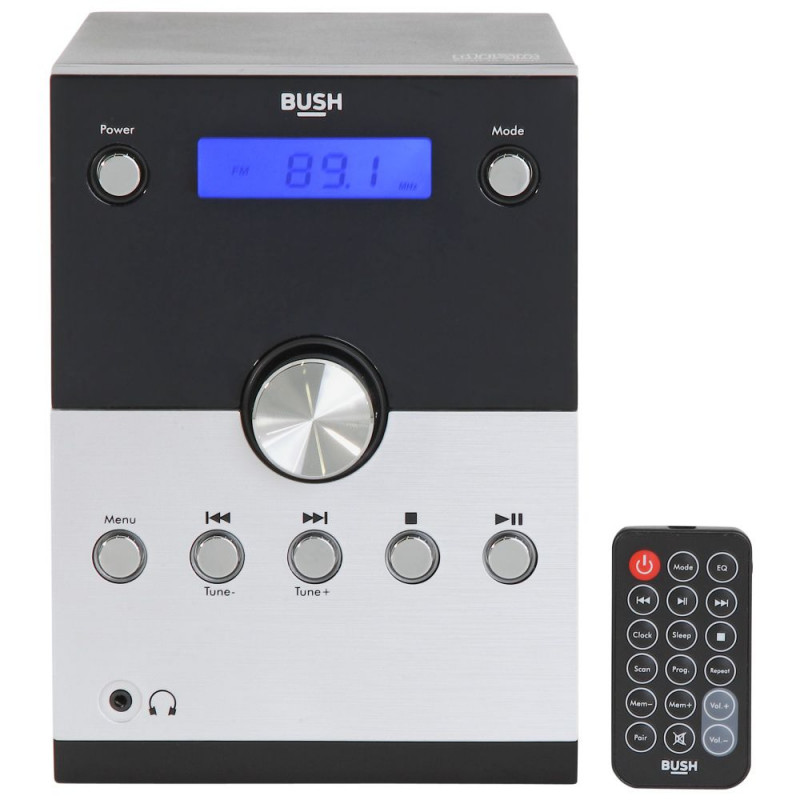 Bush Bluetooth Micro System - Black - Micro Hi-Fi Systems - Home Audio ...