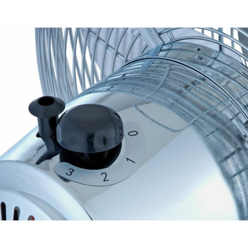 Challenge 12 Inch Oscillating Desk Fan - Chrome - Other Heating & Air ...