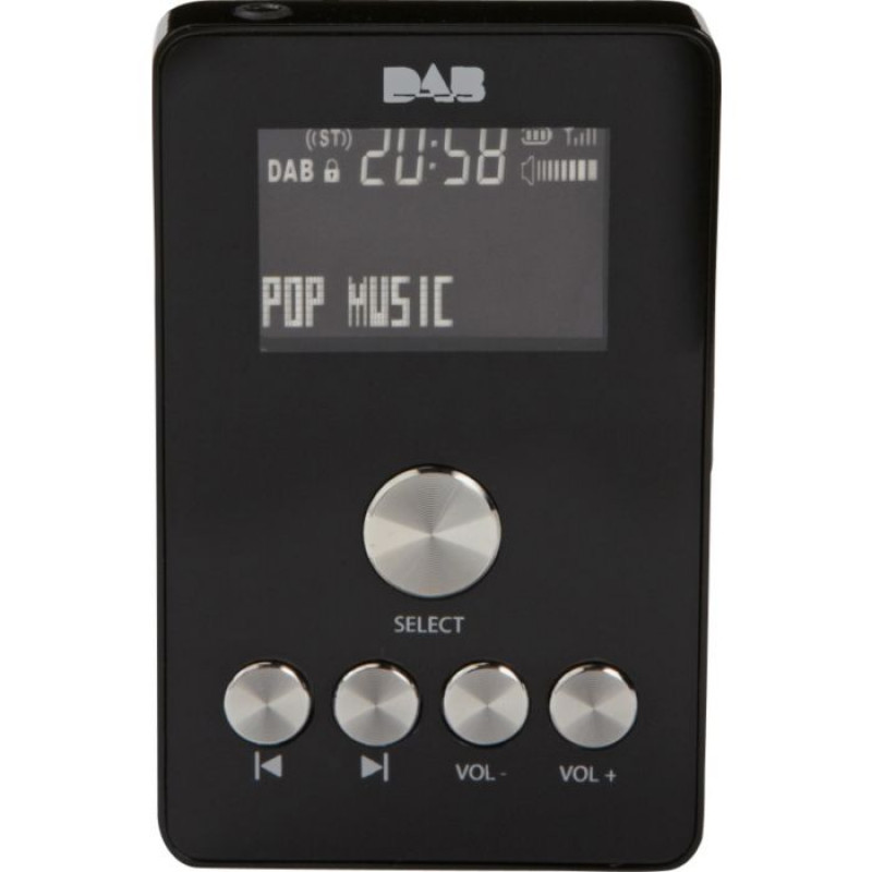 Bush Portable Handheld DAB Radio - Black - DAB Digital Radios - Home Audio - Audio & Video | GMV ...