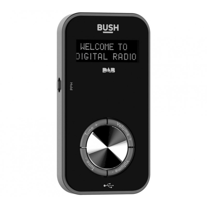 Bush Personal DAB Radio - Black - DAB Digital Radios - Home Audio - Audio & Video | GMV Trade