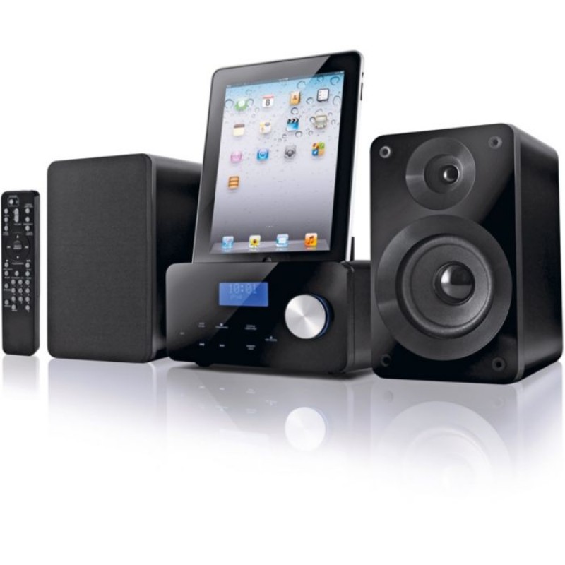 Acoustic Solutions CD Gloss Micro System - Black - Micro Hi-Fi Systems ...