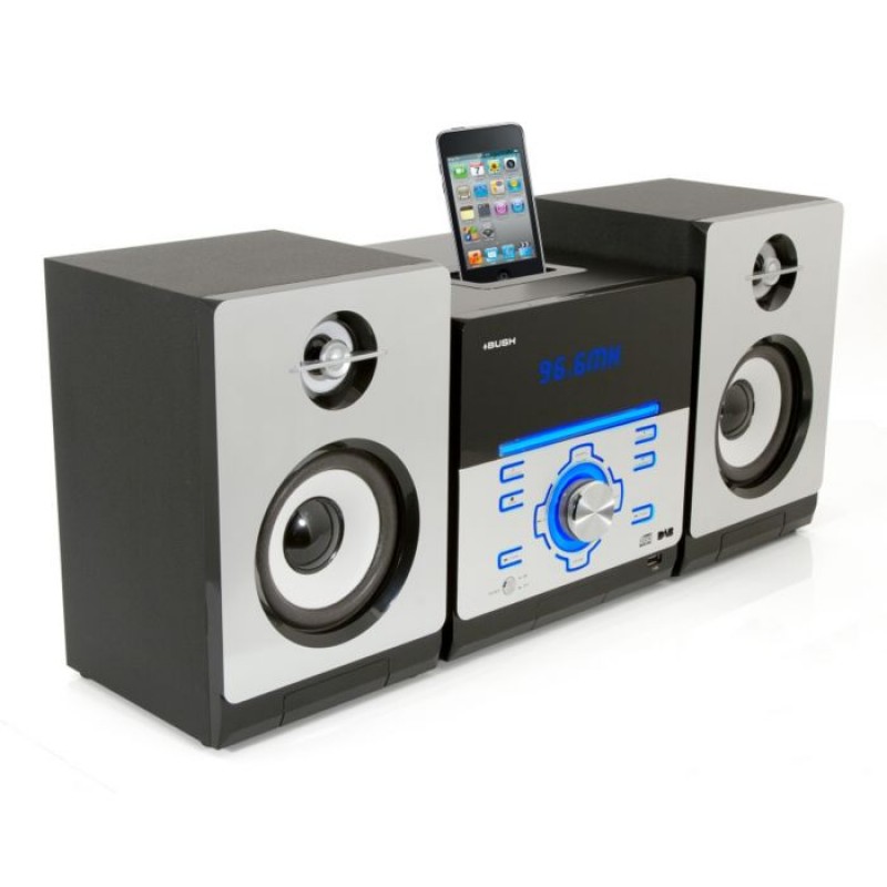 Bush CD DAB Micro System - Silver (No Instructions) - Micro Hi-Fi ...