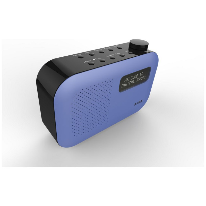 Alba Mono DAB Radio - Blue - DAB Digital Radios - Home Audio - Audio ...