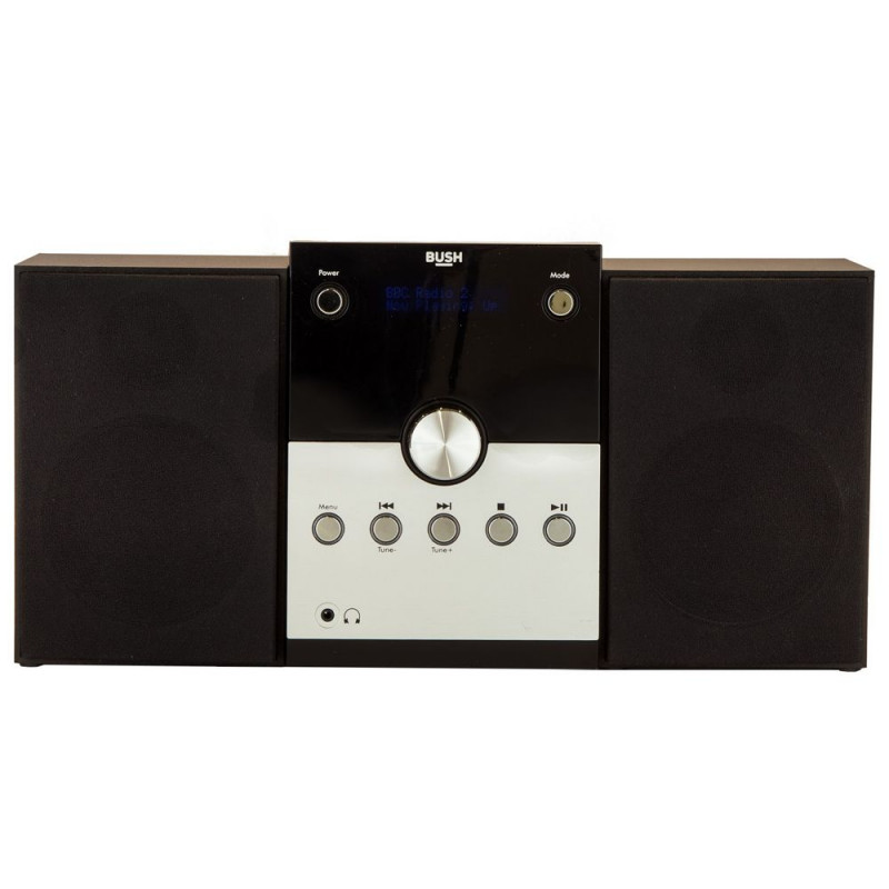 Bush Bluetooth DAB CD Micro System - Black - Micro Hi-Fi Systems - Home ...