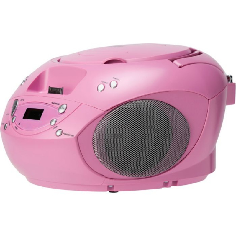 Bush Portable CD Player with iPod Docking - Pink - CD Players ...