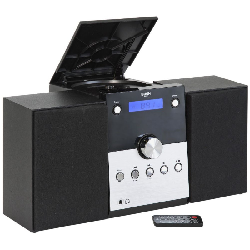 Bush Bluetooth Micro System - Black - Micro Hi-Fi Systems - Home Audio ...