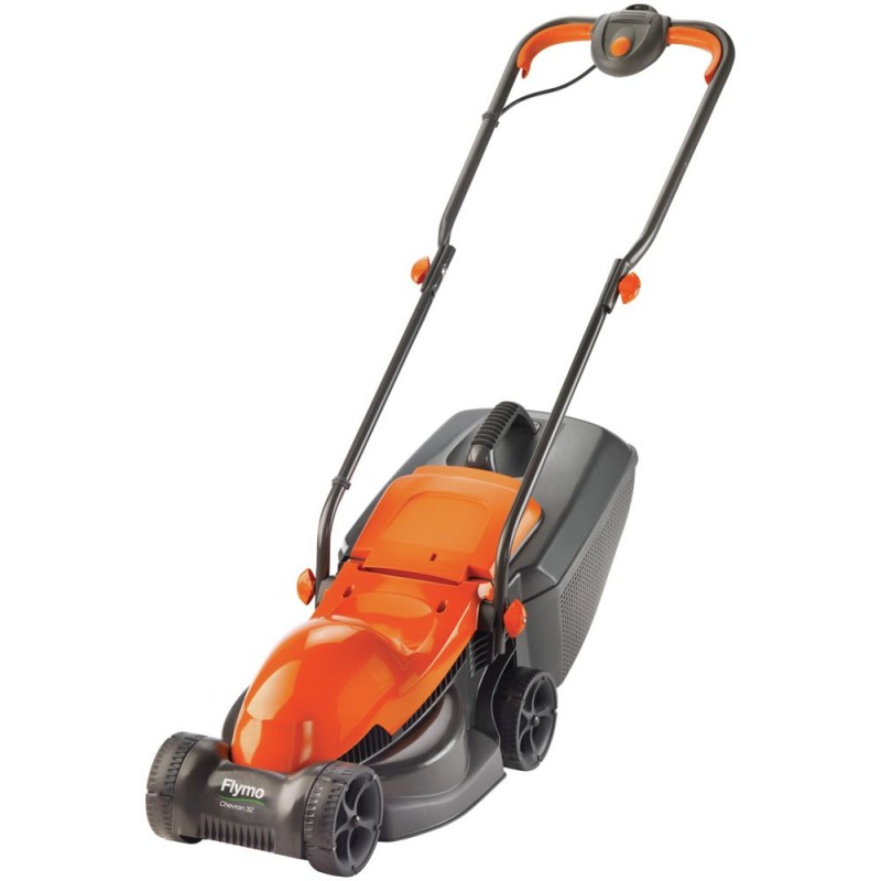 Flymo Chevron 32 Corded Rotary Lawnmower - 1000w - Lawnmowers - Garden ...