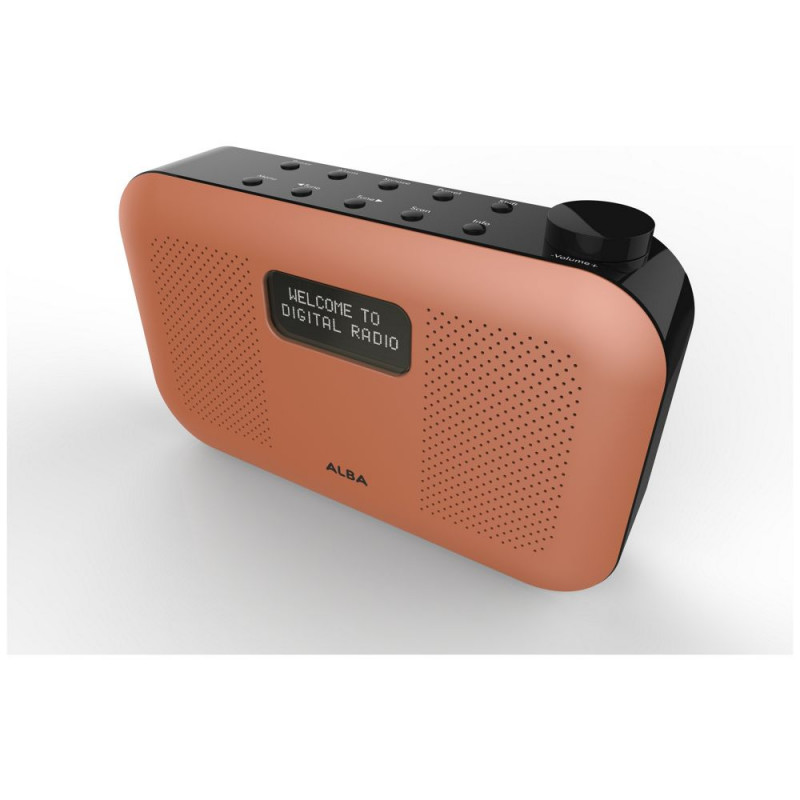 Alba Stereo DAB Radio - Orange - DAB Digital Radios - Home Audio ...