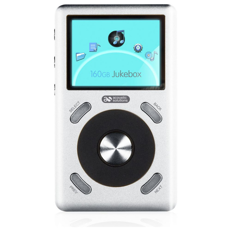 Acoustic Solutions 160GB MP3 Player with Video - Silver - MP3 Players ...
