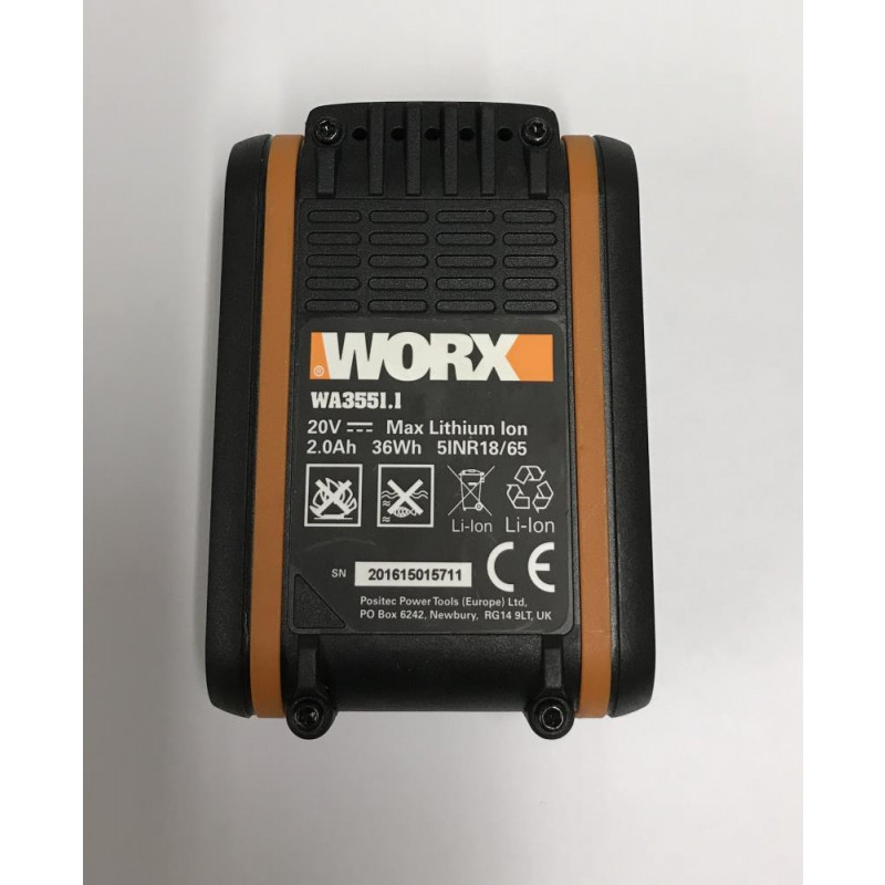 WORX WA3551.1 20V Battery - Other Garden & Power Tools - Garden & Power ...