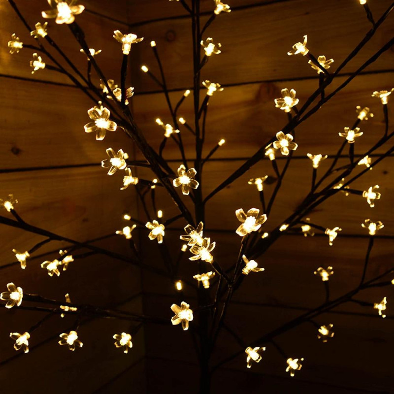 Premier Decorations 1.5m Cherry Blossom Christmas Tree - Christmas ...