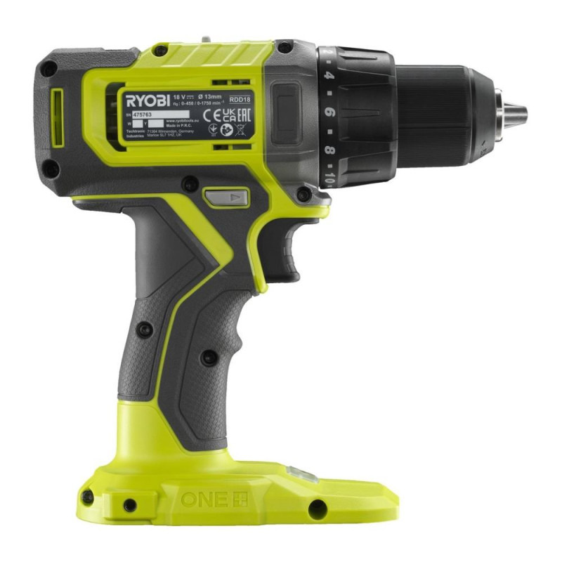 Ryobi RDD18-0 18V ONE+™ Cordless Compact Drill Driver (Bare Tool ...