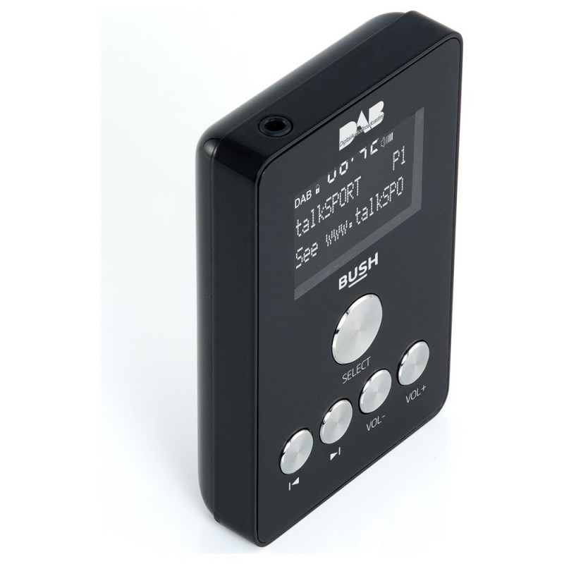 Bush Portable Handheld DAB Radio - Black - DAB Digital Radios - Home Audio - Audio & Video | GMV ...