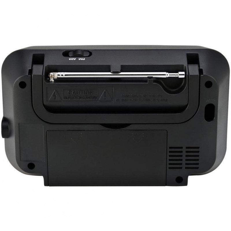 Bush PR-206 FM/AM Portable Radio - Black - Alarm Clocks & Radios - Home ...