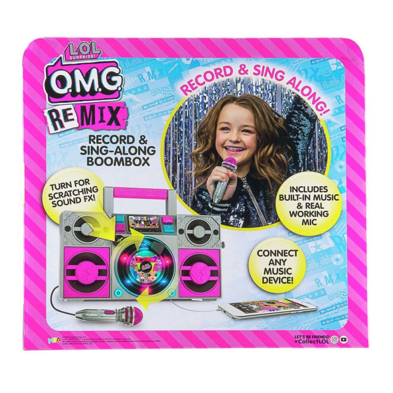 LOL Surprise Remix Sing Along Boombox - CD Players & Cassette Players ...