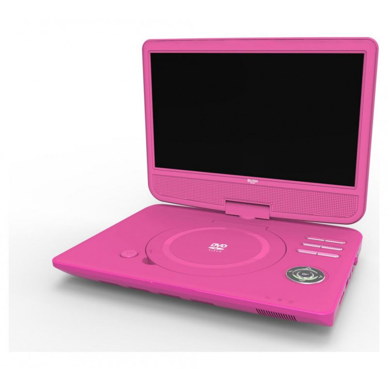 Bush 10 Inch Portable DVD Player - Pink - Portable DVD Players - DVD ...