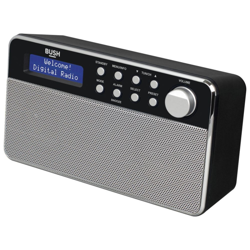 Bush Stereo DAB Radio - Black - DAB Digital Radios - Home Audio - Audio ...