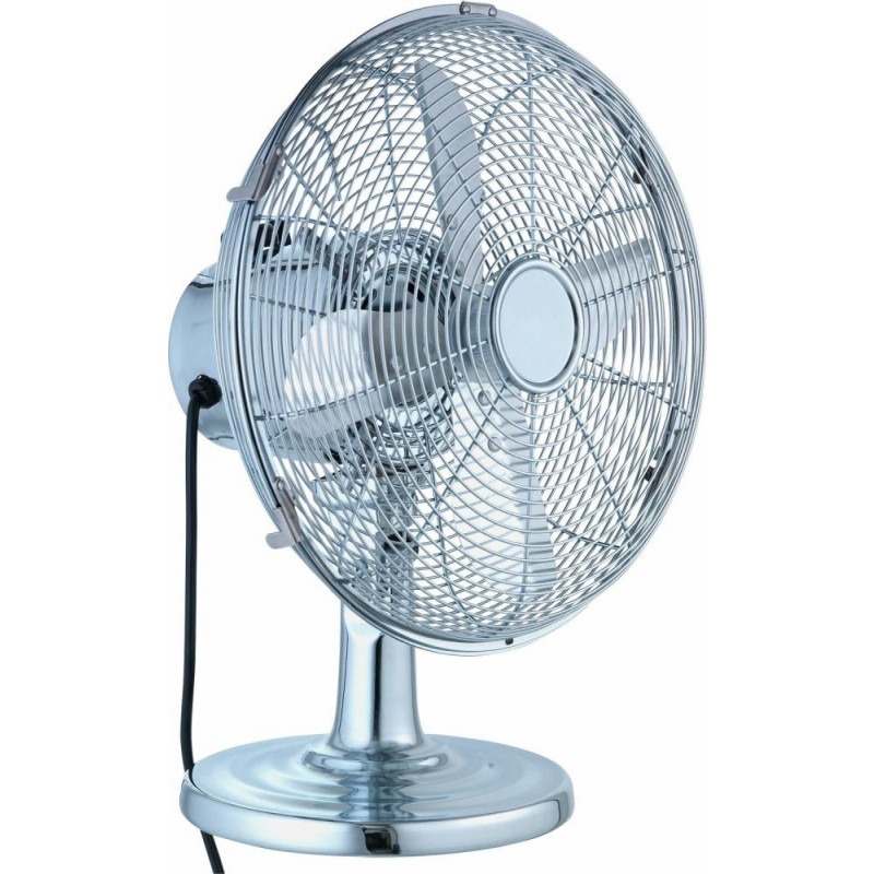 Challenge 12 Inch Oscillating Desk Fan - Chrome - Other Heating & Air ...
