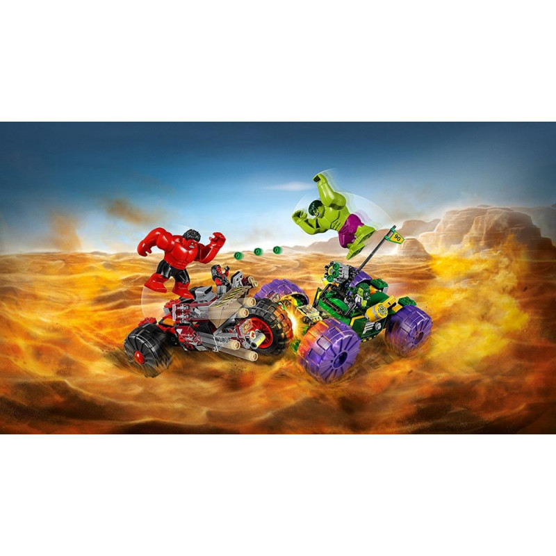 Lego 76078 Marvel Super Heroes Hulk Vs Red Hulk Superhero Toy - Action ...