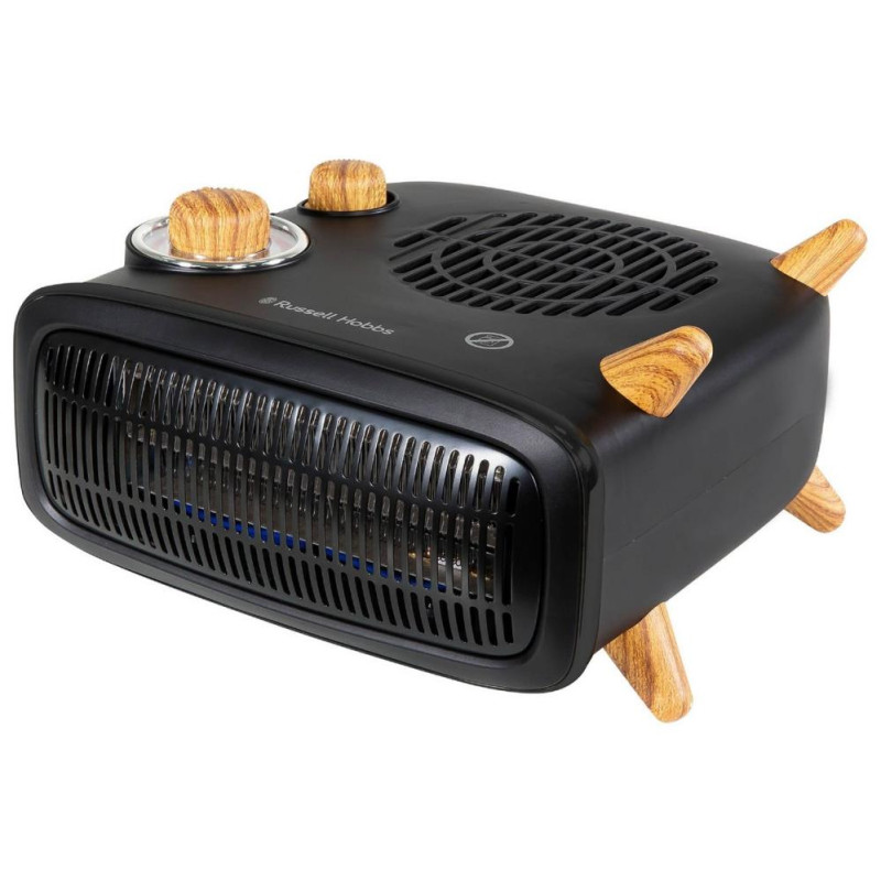 Russell Hobbs Scandi Wood / Black Vertical & Horizontal 1.8kW Heater ...