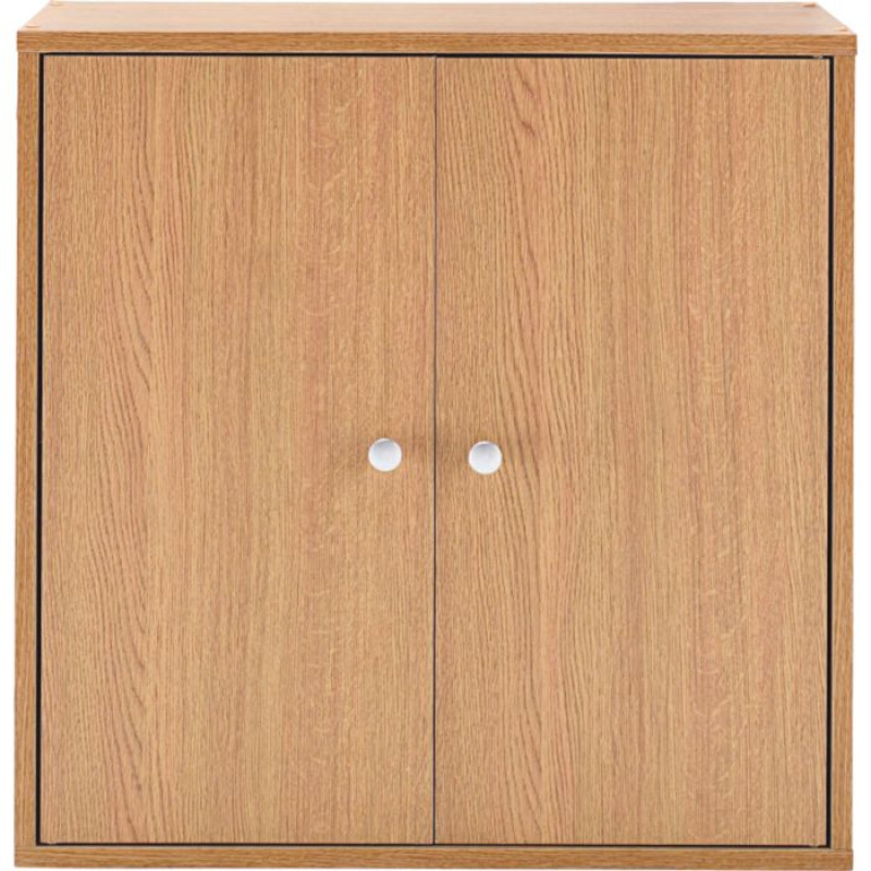 Boston Modular Box 2 Doors - Oak Effect - Storage Units - Furniture ...