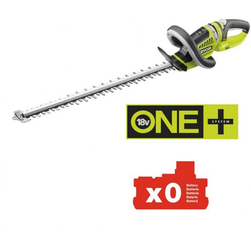 Ryobi OHT1855R 18v 55cm ONE+ Cordless Hedge Trimmer - Bare Tool - Hedge ...
