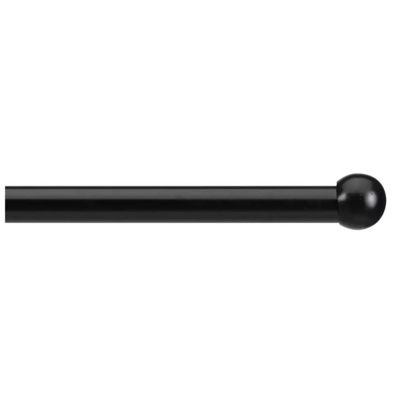 Home Extendable Metal Curtain Pole - Black - Other Furniture ...