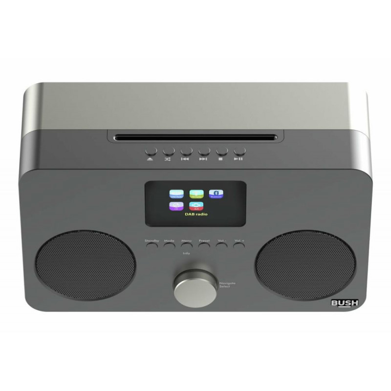 Bush All-In-One DAB Bluetooth CD Micro System With Remote Control ...