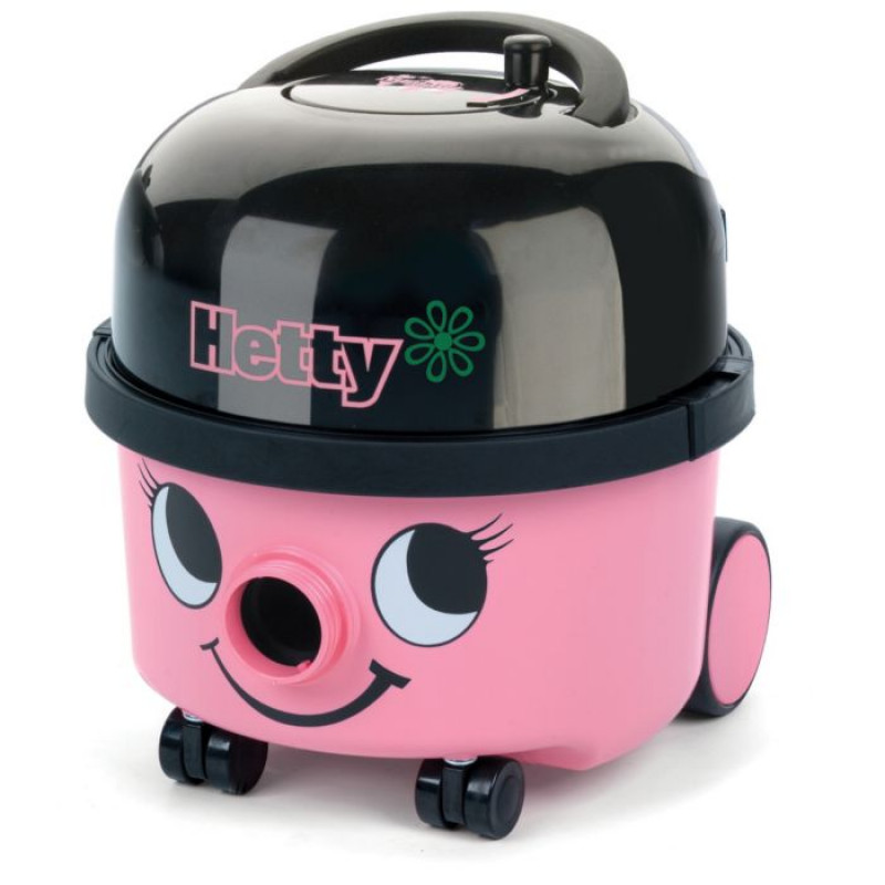 Numatic HET200A Hetty Bagged Cylinder Vacuum Cleaner Pink/Black ...