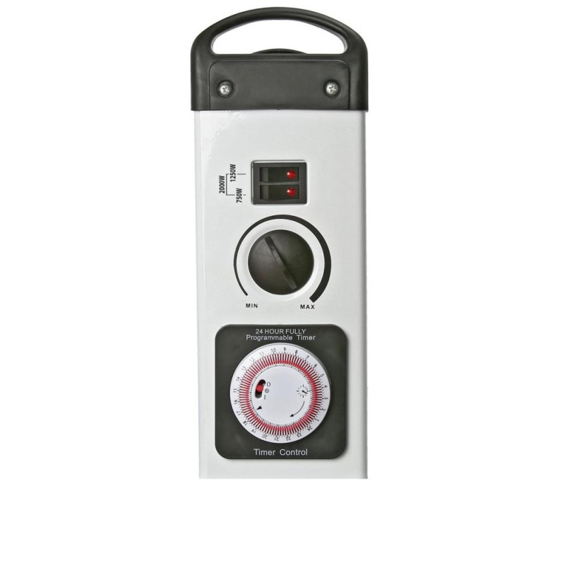 Challenge Diamond 2kw Convector Heater With Timer - White (no feet ...