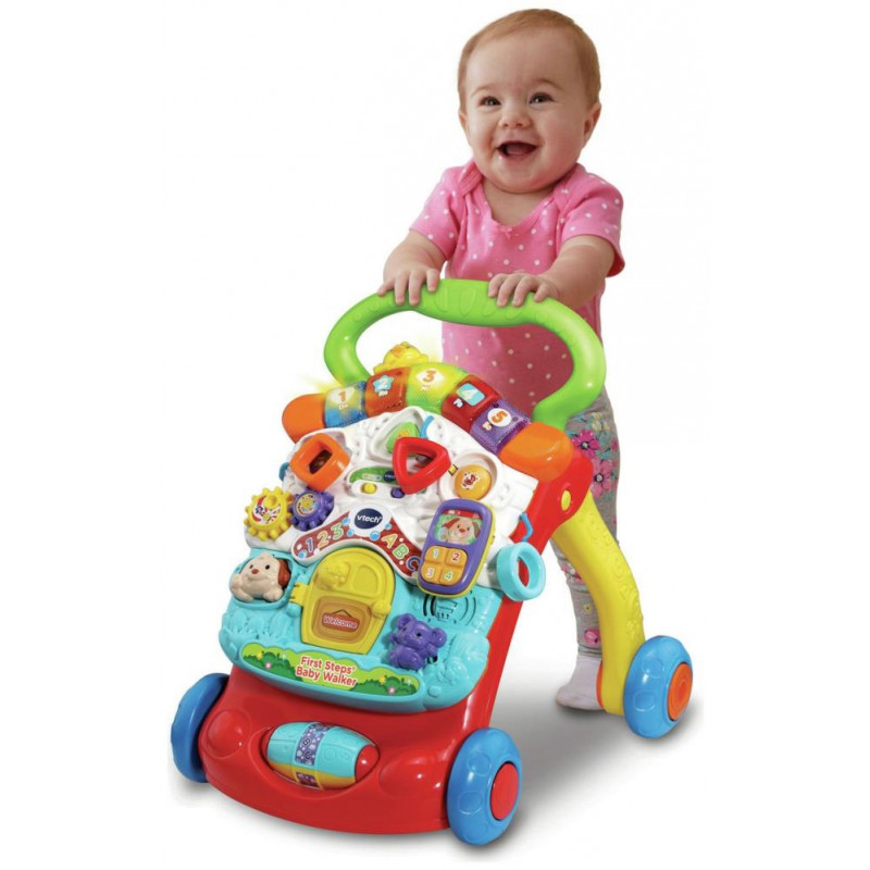 VTech First Steps Baby Walker - Action Figures & Toys - Toys and Games ...