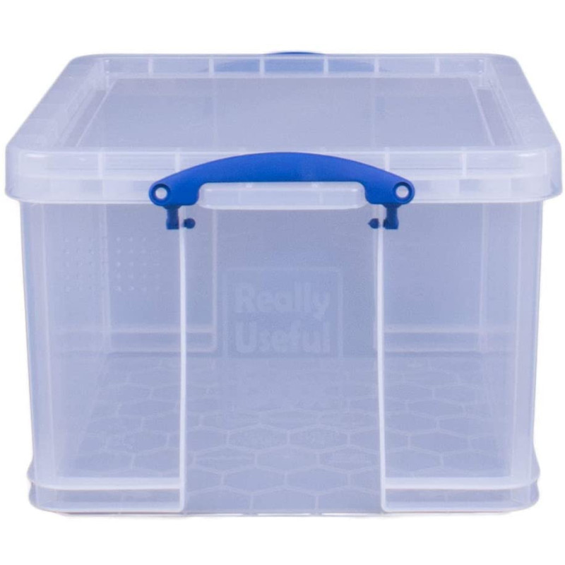 Really Useful 64 Litre Storage Box - Clear - Furniture | GMV Trade