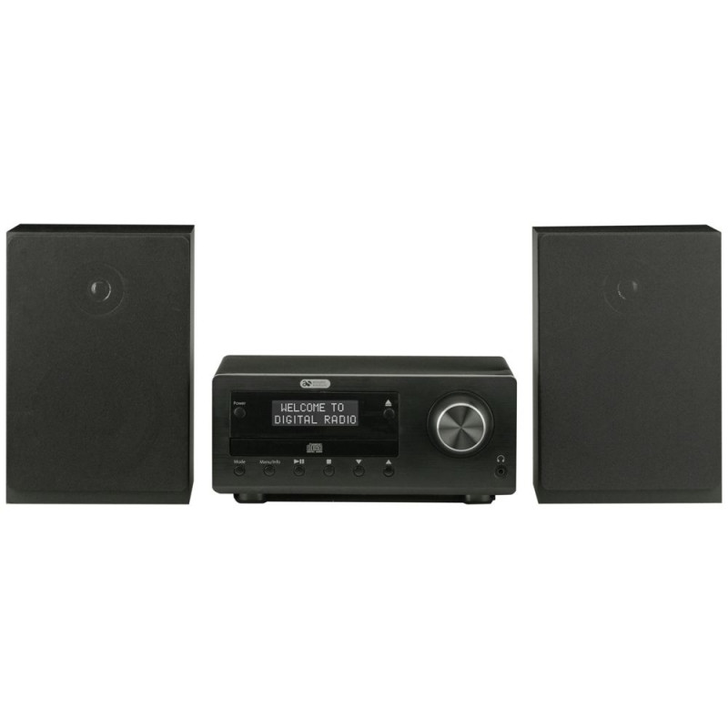 Acoustic Solutions Bluetooth DAB CD Micro System - Black - Micro Hi-Fi ...