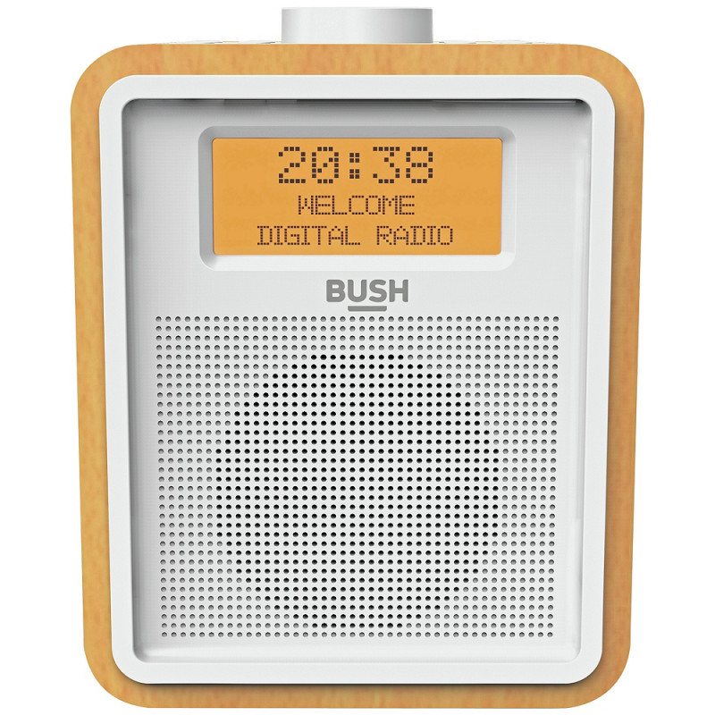 Bush Wooden DAB Clock Radio - Alarm Clocks & Radios - Home Audio - Audio & Video | GMV Trade