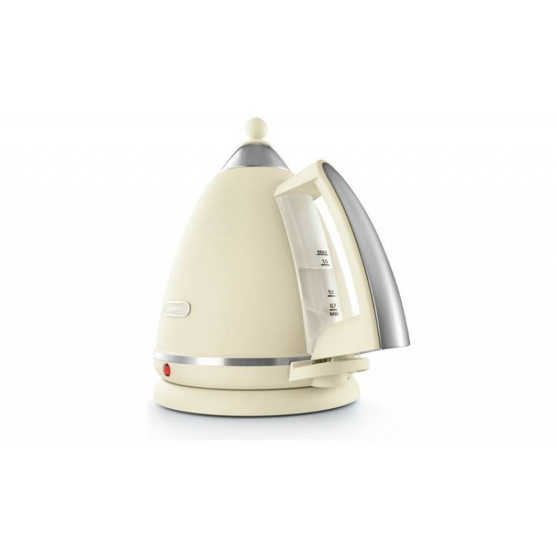 DeLonghi KBX3016.BG Argento Flora 3kw Cordless Jug Kettle - Beige | GMV ...