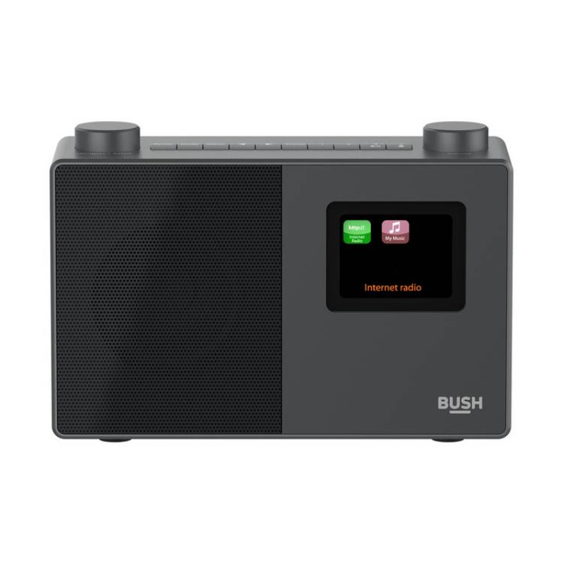 Bush Internet Bluetooth Radio - Grey - Alarm Clocks & Radios - Home ...