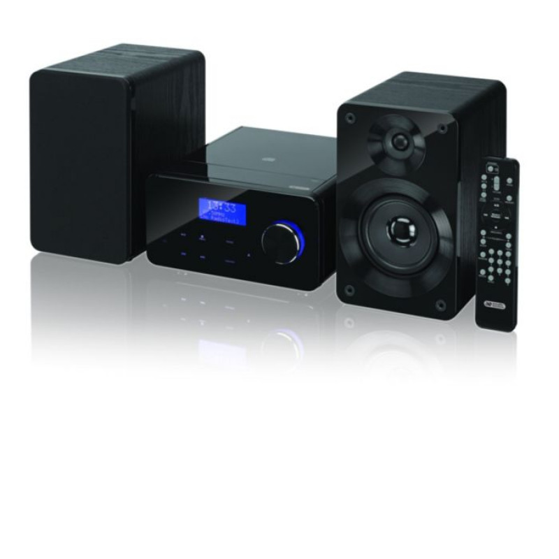 Acoustic Solutions CD Gloss Micro System - Black - Micro Hi-Fi Systems ...