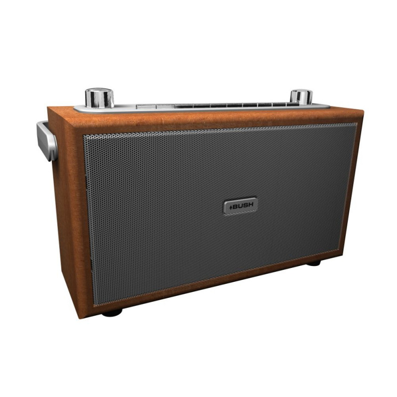 Bush Wooden DAB Radio - DAB Digital Radios - Home Audio - Audio & Video ...