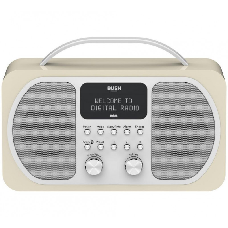 Bush Bluetooth DAB Radio - Cream - DAB Digital Radios - Home Audio ...