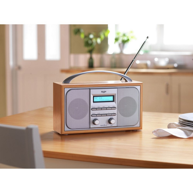 Bush DAB Wooden Radio (Unit Only) - DAB Digital Radios - Home Audio ...
