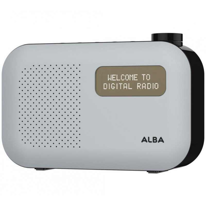 Alba Mono DAB Radio - Grey (Unit Only) - DAB Digital Radios - Home ...
