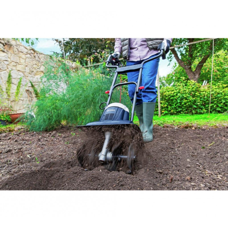 Spear & Jackson Electric Rotavator Tiller Cultivator - 800W - Rakers ...