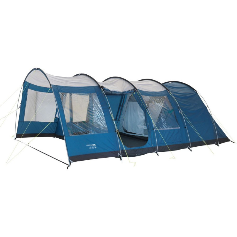Trespass Go Further 6 Man 2 Room Tunnel Tent (B GRADE) - Tents - Travel ...