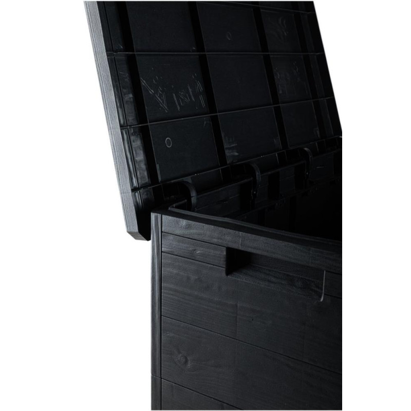 Toomax 160L Wood Effect Garden Storage Box - Garden Furniture ...