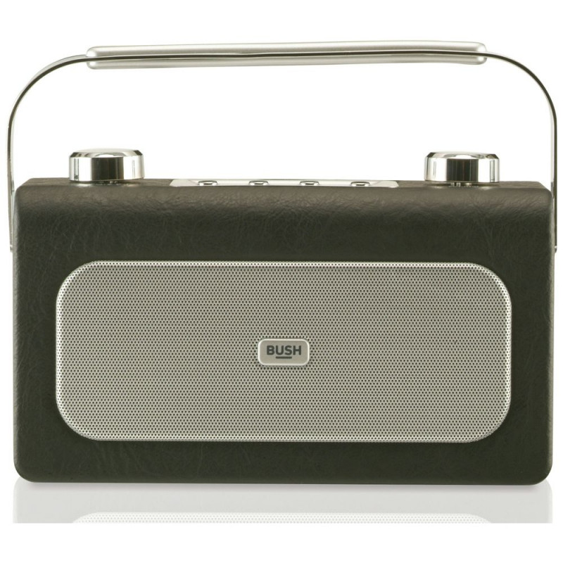 Bush Leather FM Radio - Black - Alarm Clocks & Radios - Home Audio ...