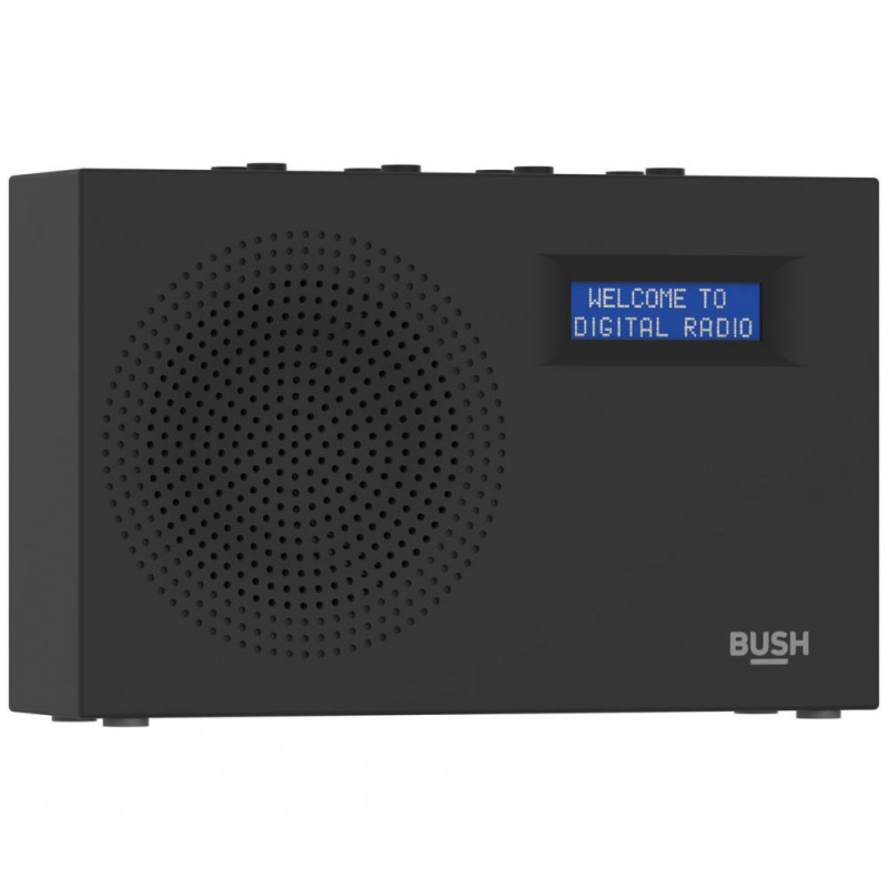 Bush DAB / FM Radio - Black (No Mains Lead) - DAB Digital Radios - Home Audio - Audio & Video ...