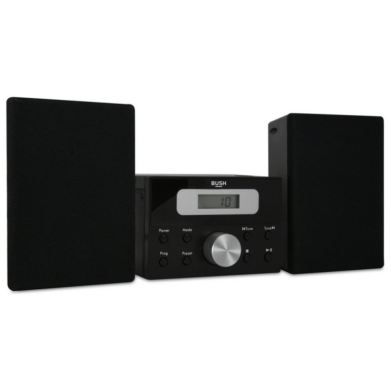 Bush LCD CD Radio Micro System - Black - Micro Hi-Fi Systems - Home ...